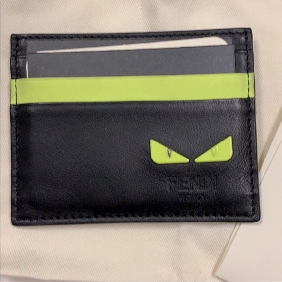 Fendi | Accessories | Fendi Monster Card Case | Poshmark